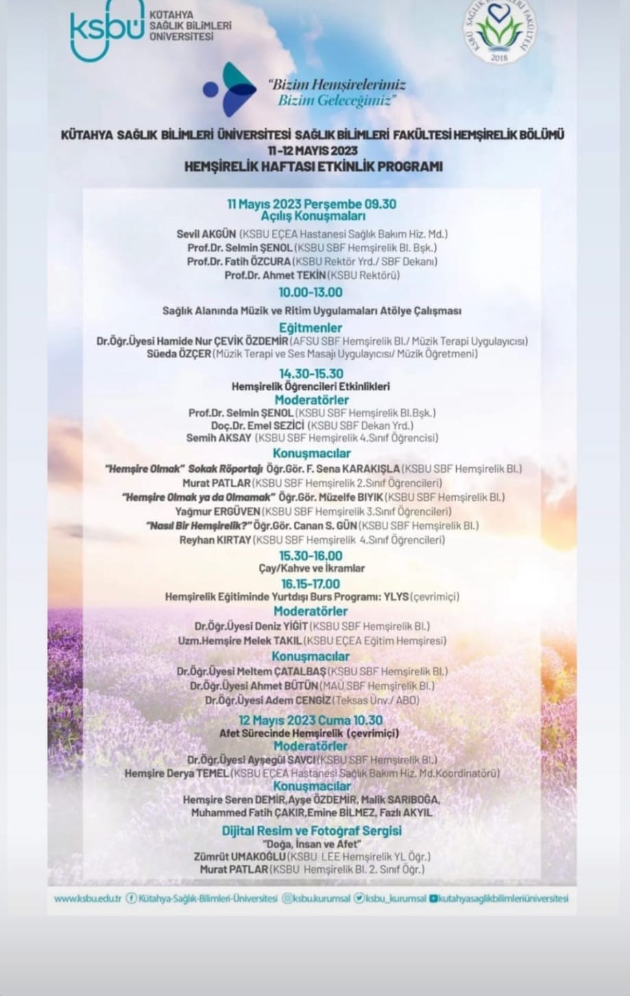 KSBU Etkinlik Yönetim Sistemi