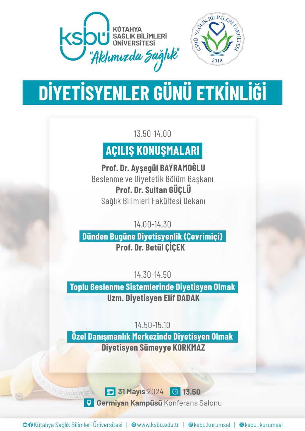 KSBU Etkinlik Yönetim Sistemi